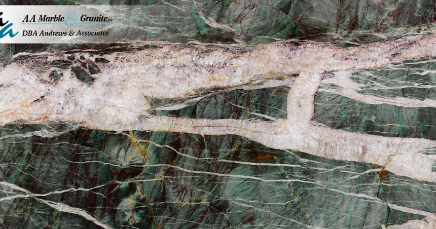 New Arrivals: Emerald River Quartzite - AA Marble & Granite Custom ...